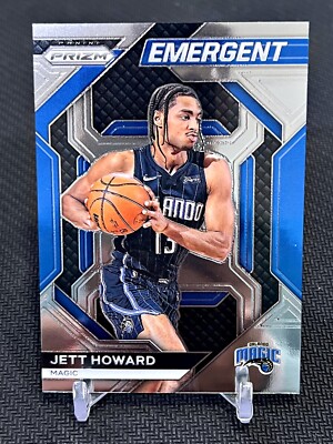 2023-24 Prizm Basketball Emergent RC Jett Howard Orlando Magic #5 | eBay