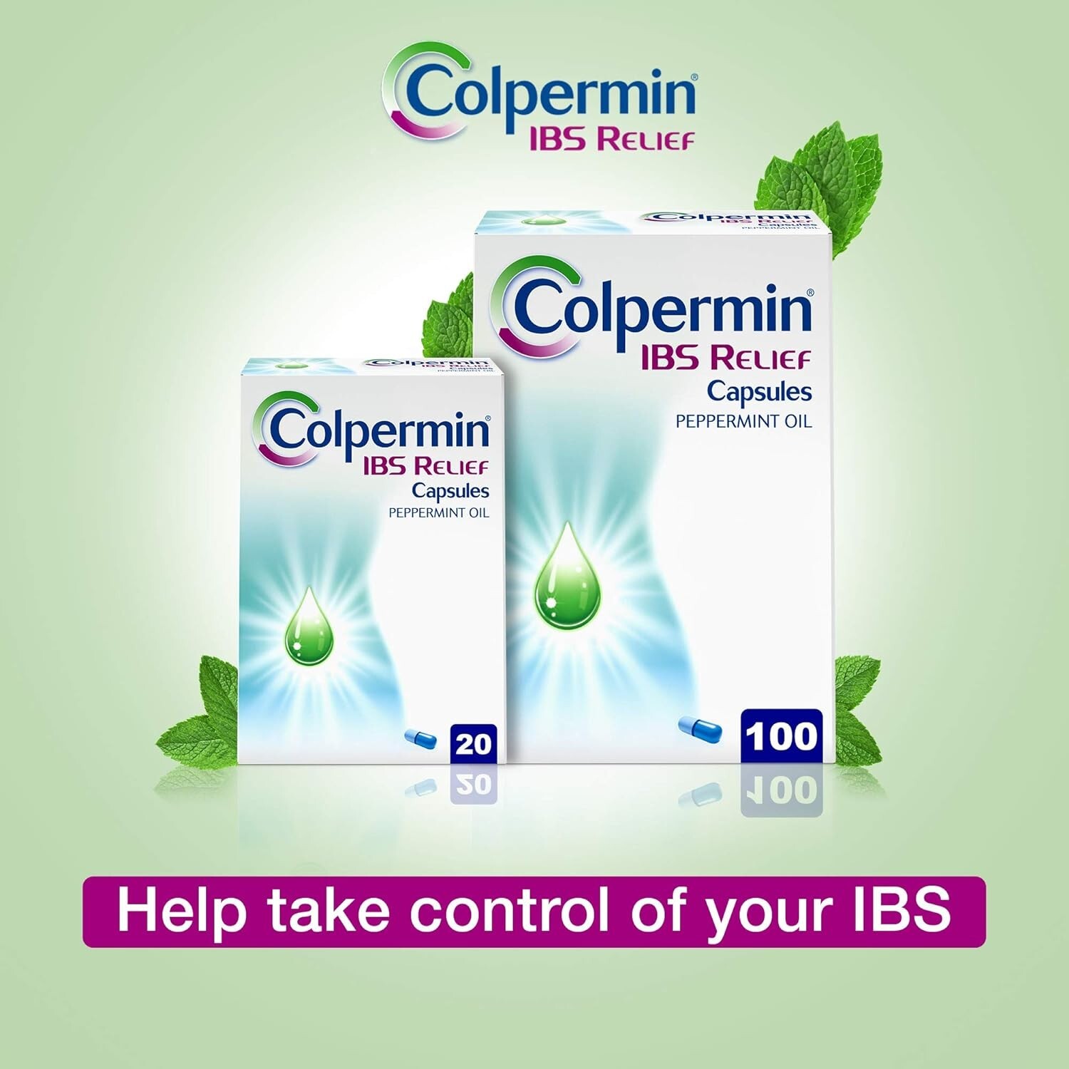Colpermin IBS Relief - Peppermint Oil Capsules (Pack of 100) | eBay
