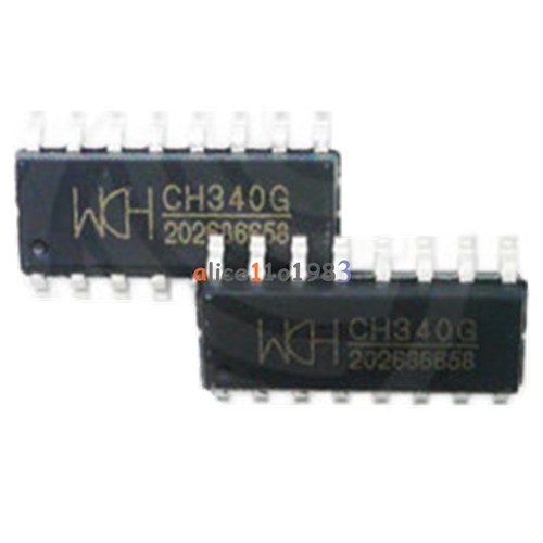 5PCS NEW Original CH340G IC R3 Board Free USB Cable Serial chip SOP | eBay