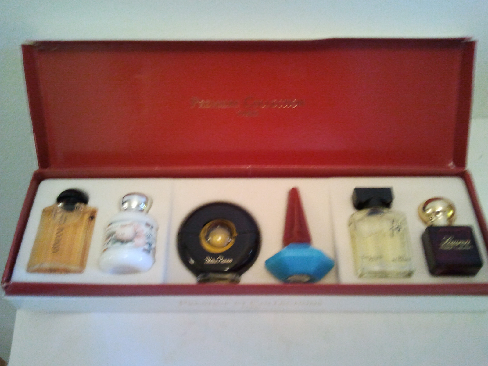 VINTAGE PREMIERE COLLECTION MINIATURES PERFUME 6PCS WOMEN FRAGRANCE ...