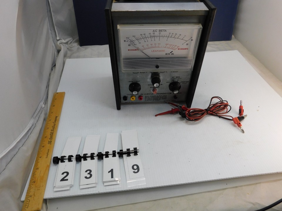 Vintage Sencore TR139B Dynamic in-circuit transistor tester | eBay