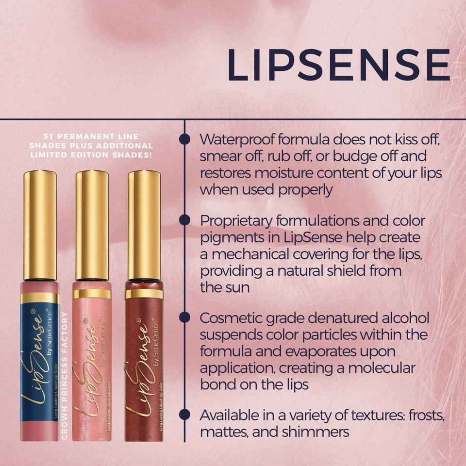 SUMMER SUNSET LIPSENSE By SeneGence Long Lasting Liquid Lip Color - New ...