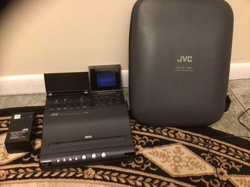 JVC HR-P1U mobile High-End VHS-Videorecorder ,laptop With Case. READ | eBay