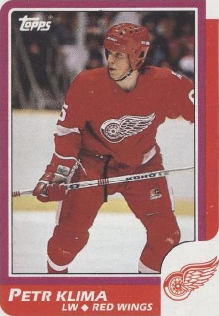 1986-87 Topps - Petr Klima #98 (RC) for sale online | eBay