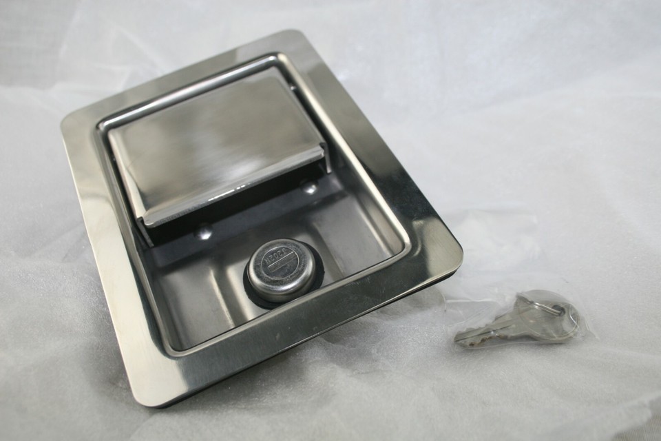 Ryadon Stainless Steel Rotary Paddle Door Latch Tool Box Locking Cam ...