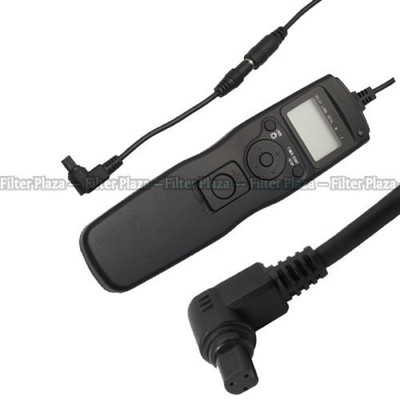 LCD Timer Remote Shutter Release Cord for Canon 6D 7D 5D Mark II III ...