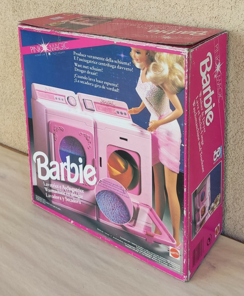 Barbie Pink Magic Washer & Dryer Vintage New Sealed 1991 | eBay