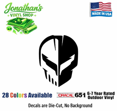 C8 Jake Skull Decal Vinyl Sticker Fits Corvette Racing Stingray Cars ...