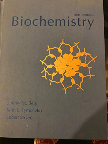 Biochemistry: International Edition by Stryer, Lubert Hardback Book The ...