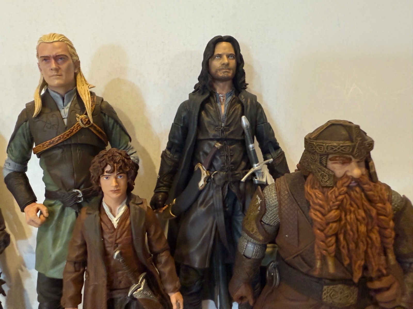 Lord of the Rings LOTR Diamond Select Action Figure Lot of 6 Legolas ...