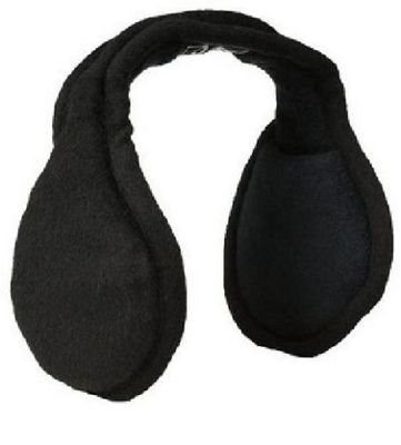 180s Chesterfield Wool Black Adjustable Behind-the-Head Ear Warmer ...
