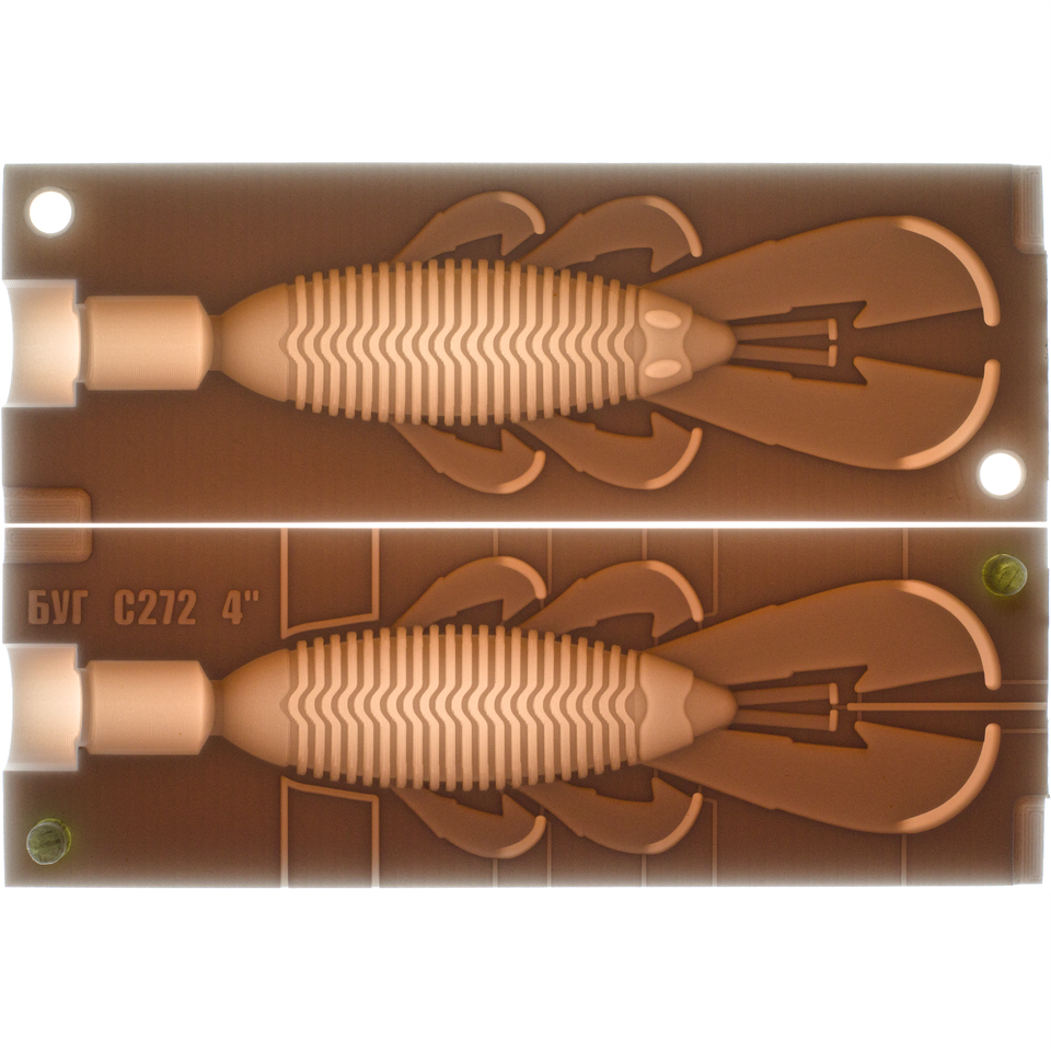 Bandito Bug Craw Fishing Lure Bait Mold Soft Plastic 75-100 mm | eBay