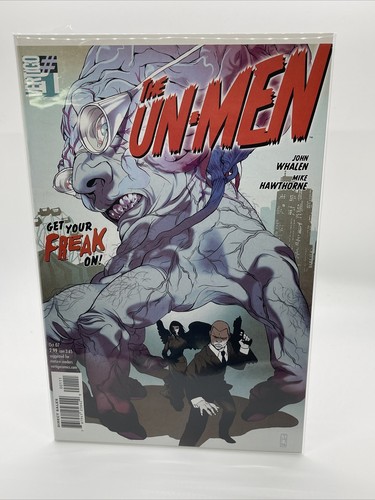 THE UN-MEN #1 OCT 2007 DC Vertigo Comics Whalen Hawthorne Get Your ...
