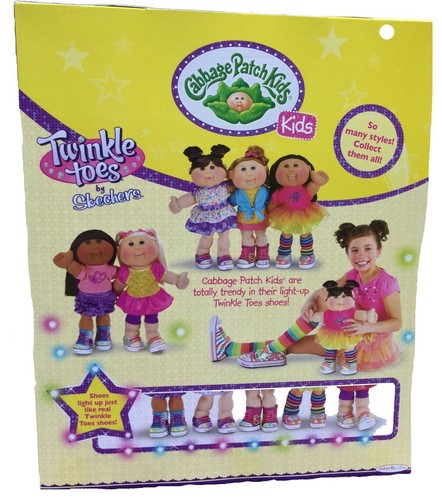Cabbage Patch Kids TWINKLE TOES with Light Up Skechers Shoes, | eBay