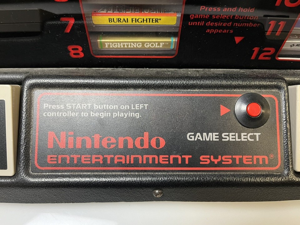 RARE/ NINTENDO NES KIOSK M82 / Demo Display Unit + 12 Games | eBay