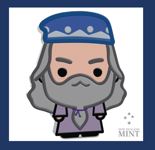 2020 Niue 4th Chibi Harry Potter Series Albus Dumbledore 1 oz Silver ...