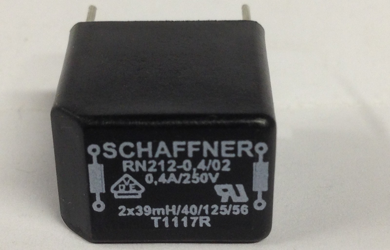 Schaffner Common Mode Choke RN212-0.4/02 0.4 Amps 250V NOS | eBay