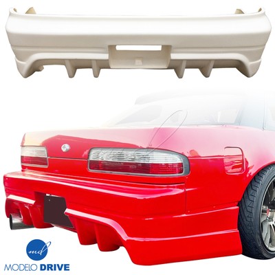 ModeloDrive FRP ORI RACE Rear Bumper 2dr Coupe for 240SX Nissan 89-94 ...