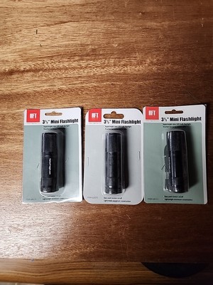 (3) Mini Flashlight. Harbor Freight Tools 3.5" Work Light | eBay