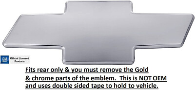 2003-2006 FOR CHEVY SSR REAR BowTie Emblem POLISHED | eBay