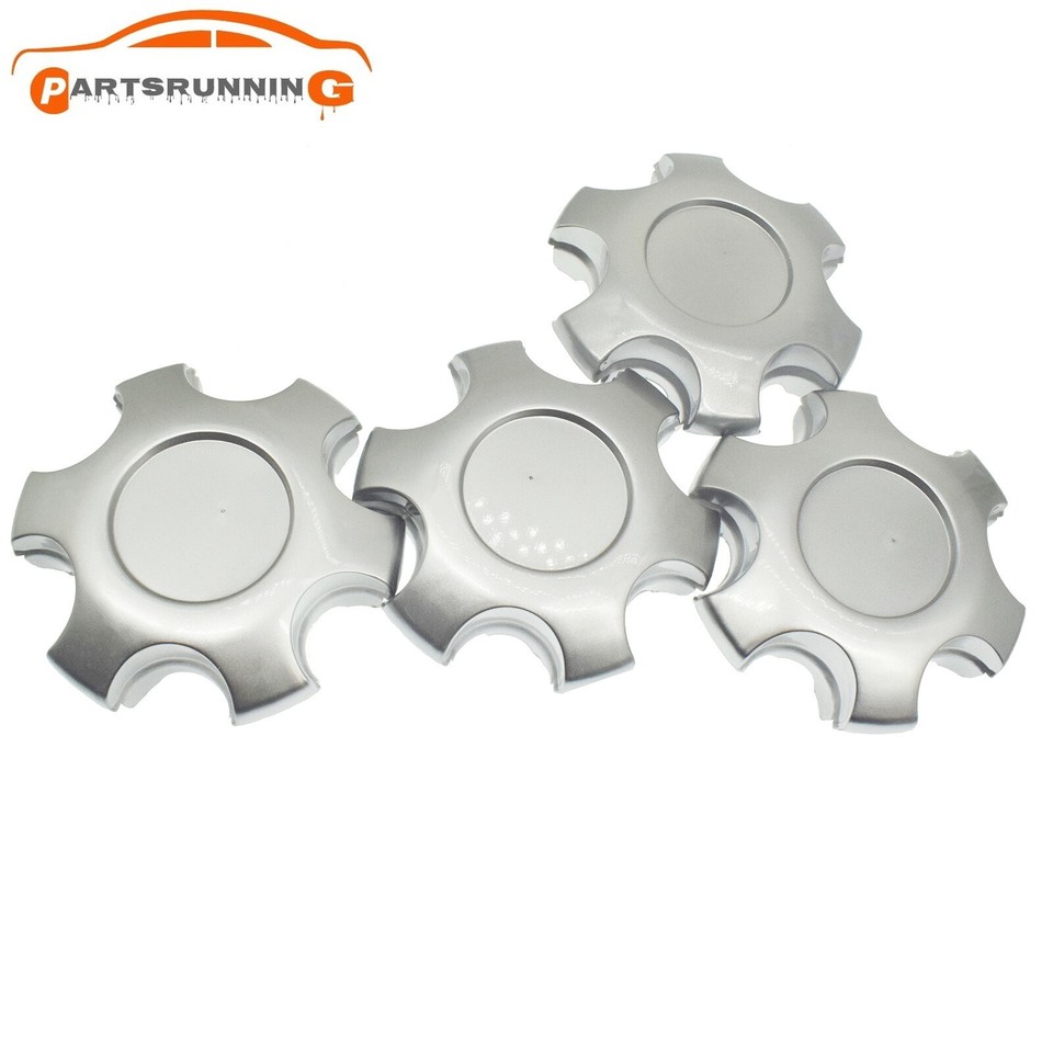 4PCS Wheel Hub Center Caps Set Silver For 2005 - 2015 Toyota Tacoma ...