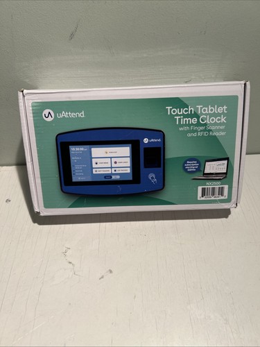 uAttend NX2500 Cloud Connected Biometric Attendance System Fingerprint ...