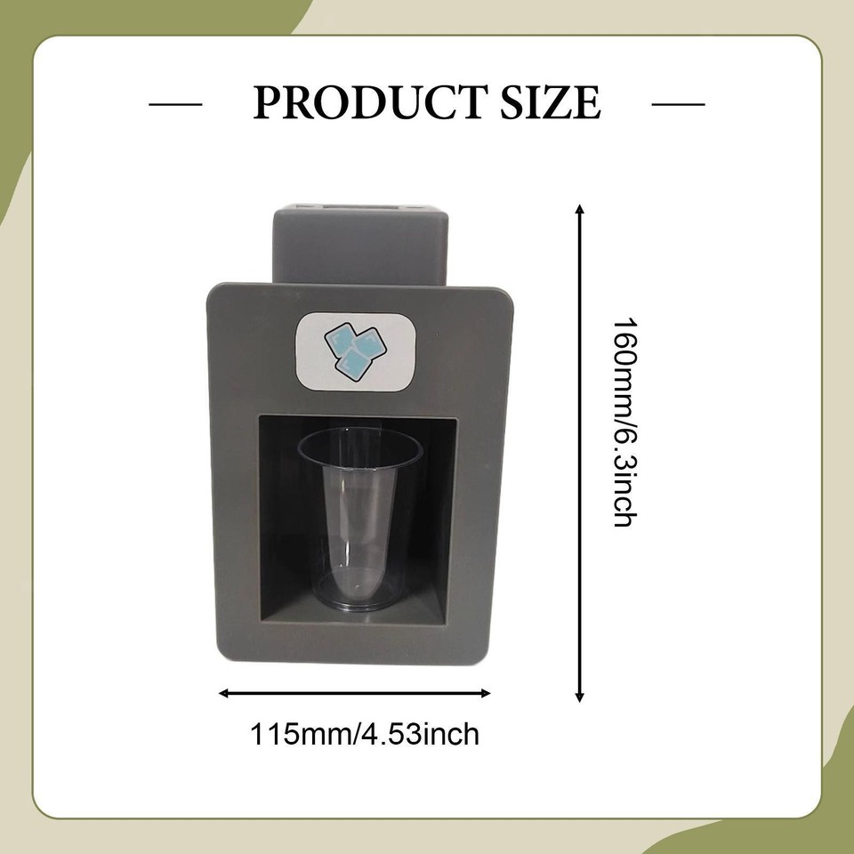 Pretend Play Ice Maker Simulation Ice Dispenser for Kids Educational ...