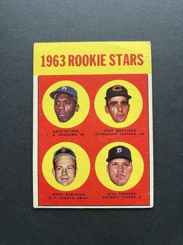 1963 Topps Rookie Stars Bill Freehan RC #466 | Detroit Tigers (See ...