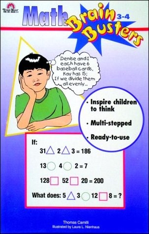 MATH BRAIN BUSTERS, GRADES 3-4 (DAILY PROBLEM SOLVING) By Thomas ...