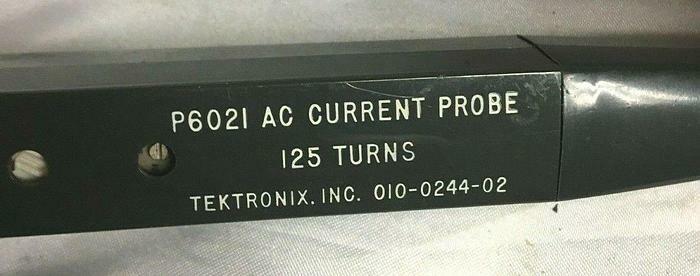 Tektronix AC Current Probe With Termination P6021 Working Free Shipping ...