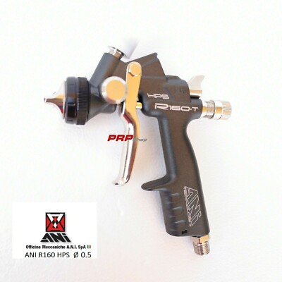 Ani R160/T Hps 0.5 Mini Aerografo Pistola A Spruzzo Verniciatura ex Ani ...