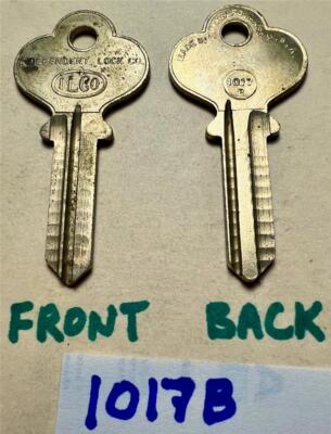 Vintage 1970s 1980s NOS ILCO 1017B key blanks new old stock N1 Norwalk ...