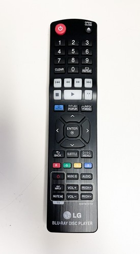AKB73615702 Replace Remote for LG 3D Blu-ray Player BP620 BP620C ...