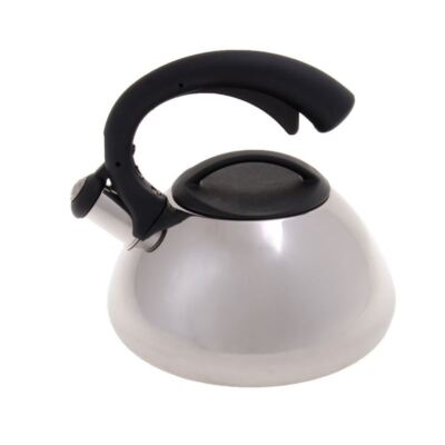 Benzer - Dome Stove Top Polished Mirror Stainless Steel Whistling ...