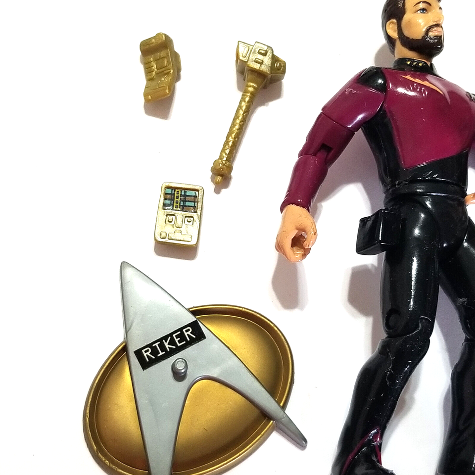 Commander William Riker Action Figure Star Trek Next Generation ...