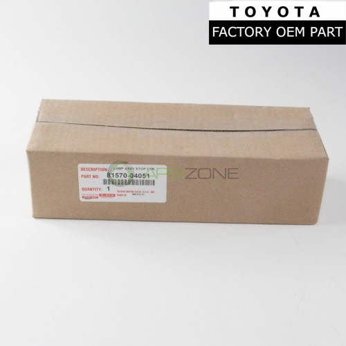 GENUINE TOYOTA TACOMA 2016-2023 REAR CENTER STOP LAMP ASSEMBLY OEM ...