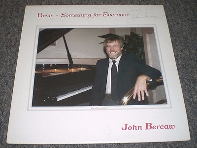 Bevis Something For Everyone John Bercaw~AUTOGRAPHED~RARE Private Piano ...