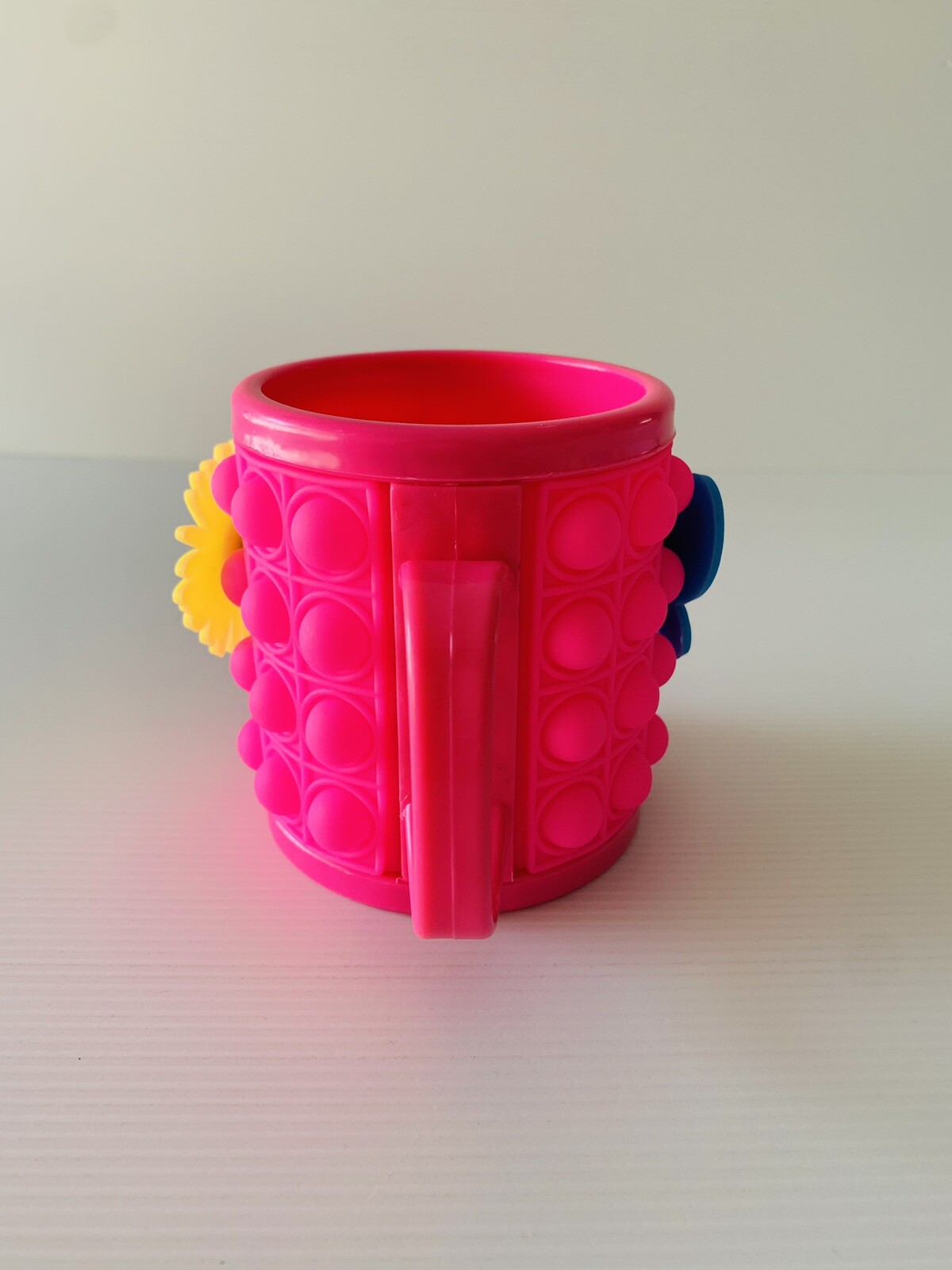 2 X Fidget Push Pop Fidget Mugs - New - Sensory Anti Stress Drinking ...