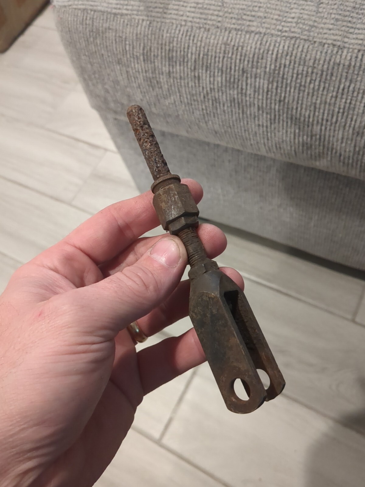 JAGUAR XK120 XK140 BRAKE MASTER CYLINDER Push Rod & Fork Pushrod 1k | eBay