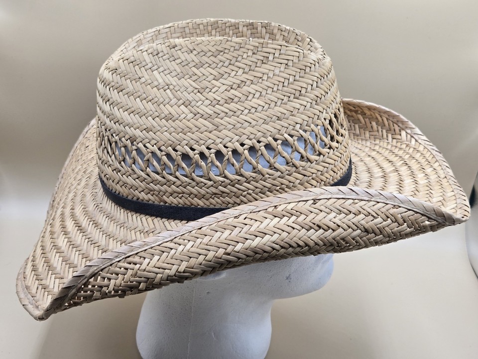 Dorfman Pacific DPC Handmade Western Straw Hat Size L/XL | eBay