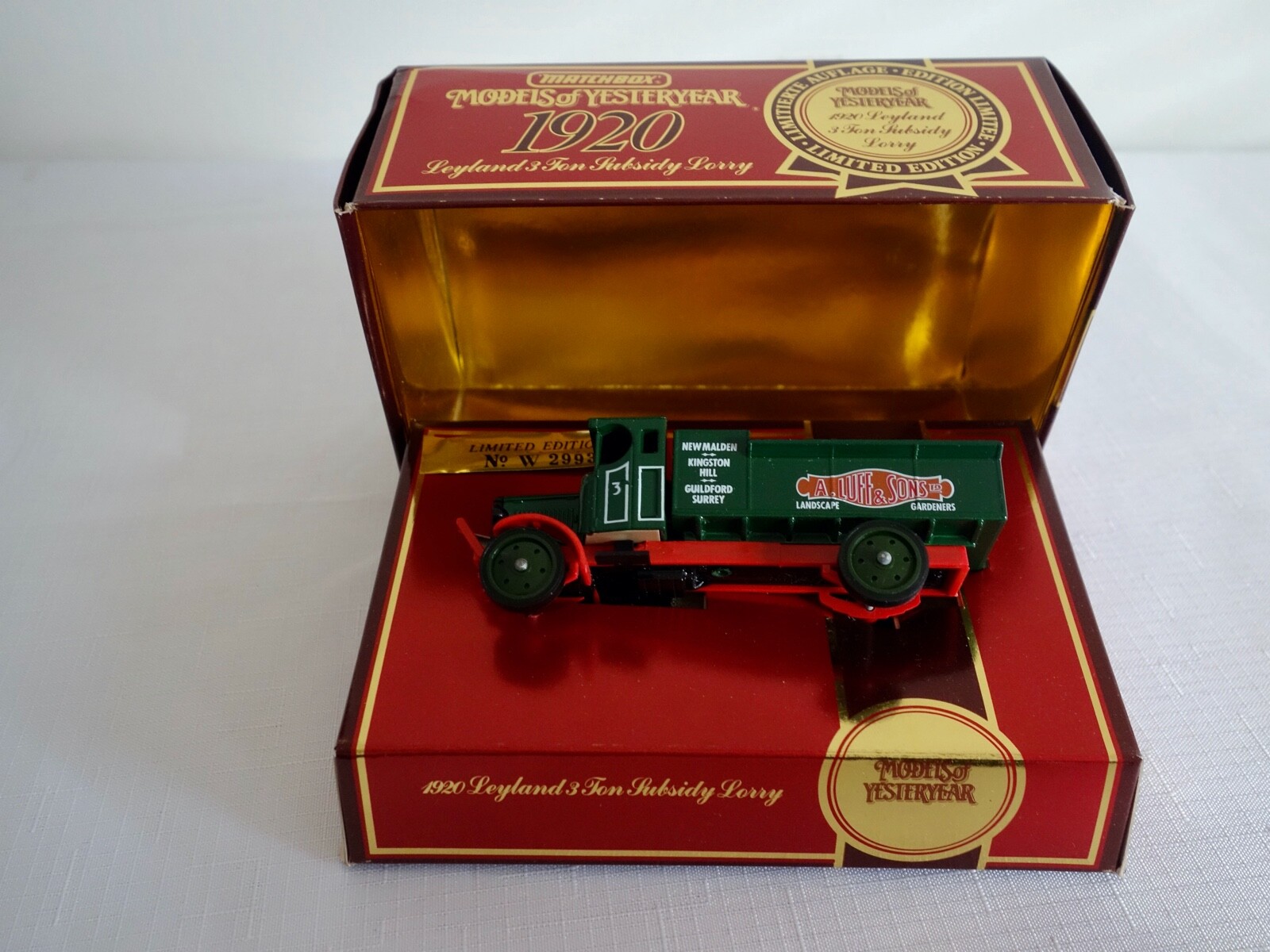 Matchbox Yesteryear 1920 Leyland 3 Ton Subsidy Lorry Y9 for sale online ...