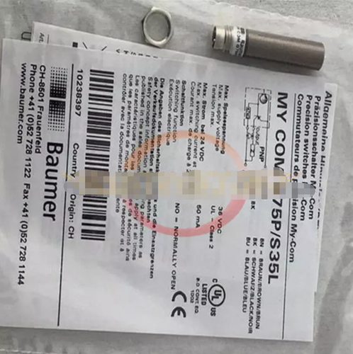 Baumer Precision Proximity Switch MY COM G75P/S35L NEW 1PCS | eBay