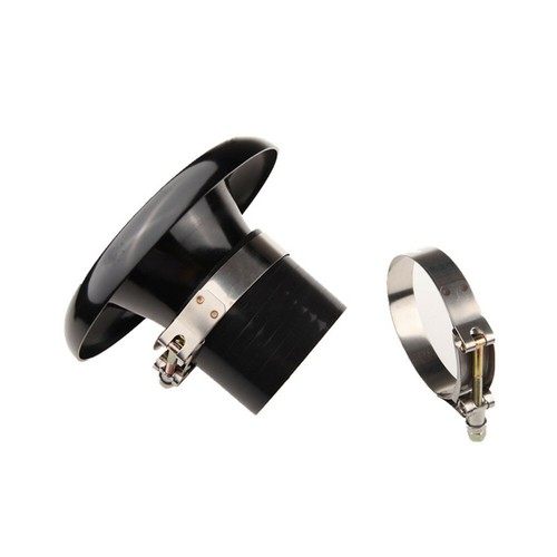 4" Aluminum Velocity Stack Kit For Cold/Ram Engine Air Intake/Turbo ...