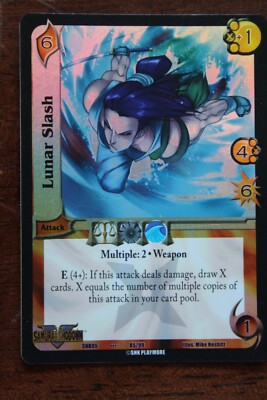 UFS Samurai Showdown Attack Foil-"Lunar Slash" Set SNK05 | eBay