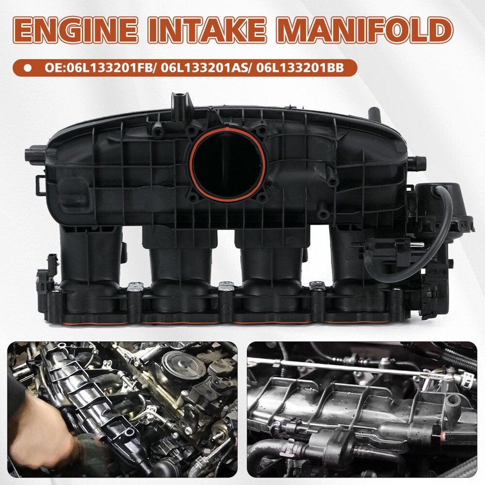 06L133201FB For 2015-2021 Audi A3 A4 A5 A6 A7 2.0L L4 Intake Manifold ...