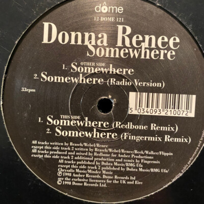 Donna Renee - Somewhere / VG / 12"", Single | eBay