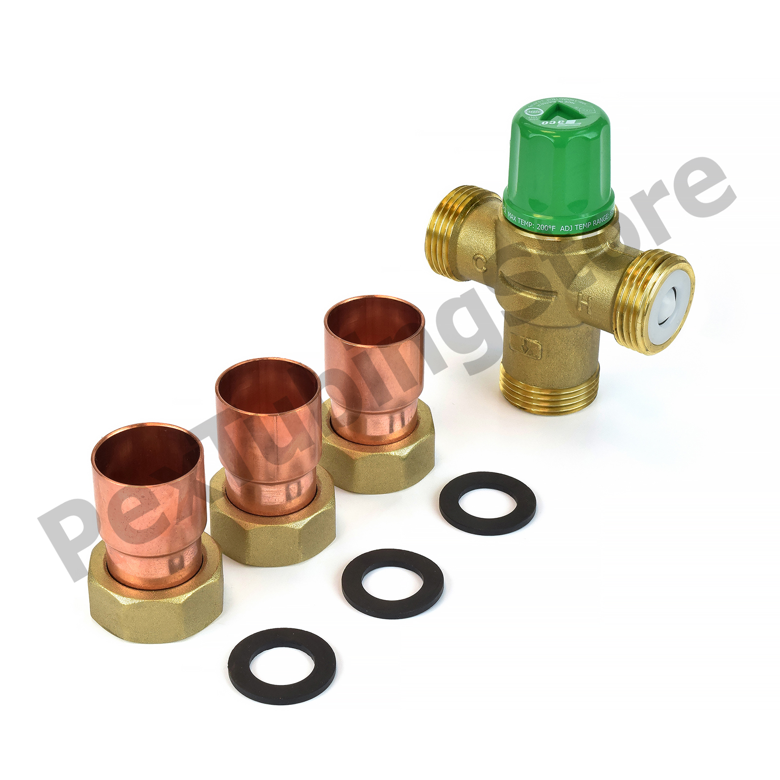 Taco 5000/5120 Thermostatic Mixing Valve 1/2", 3/4" or 1" in Sweat/NPT ...