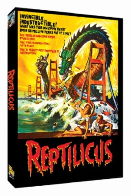 Reptilicus (1961) DVD-dinosaur-monster-prehistoric-lizard-regenerate ...