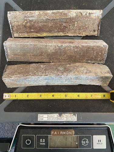 Soft Lead INGOT Bars Sinkers Reloading Crafts 11+ Pounds Lot W | eBay