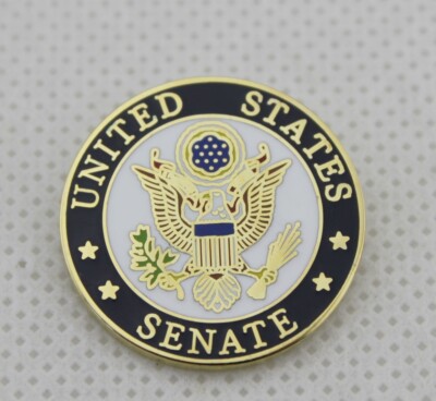 US SENATE LAPEL BADGE PIN | eBay